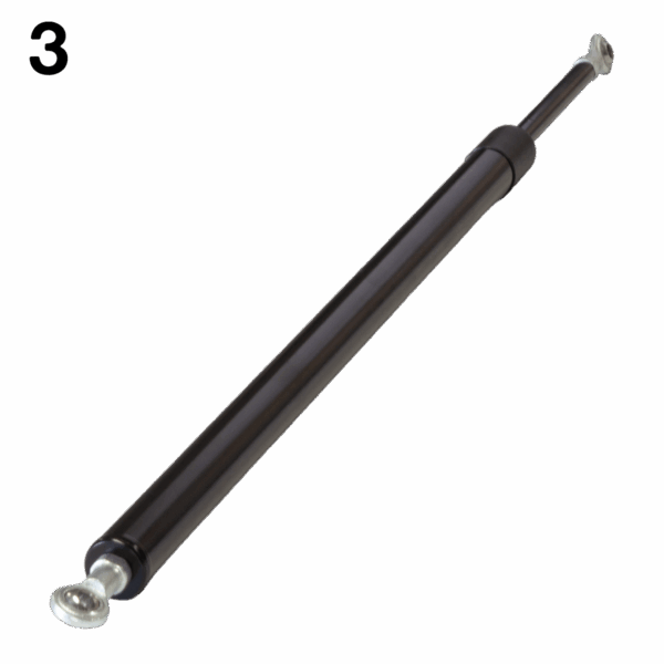 003 / AZ-1-L71-6016 / Amortiguador para cofre / Largo 30.50” / Kenworth ...